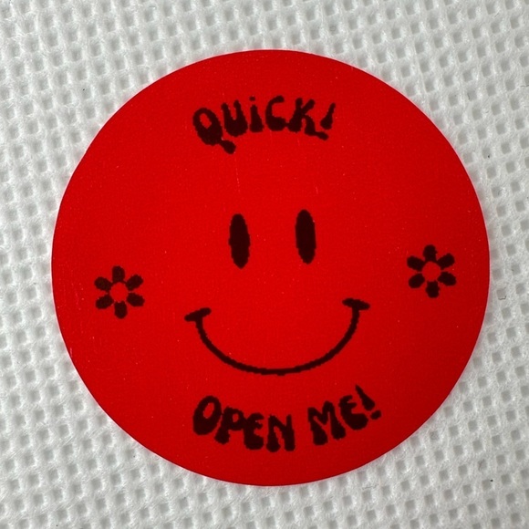 Handmade | Office | Thank You Stickers 10 Count Quick Open Me Sticker ...